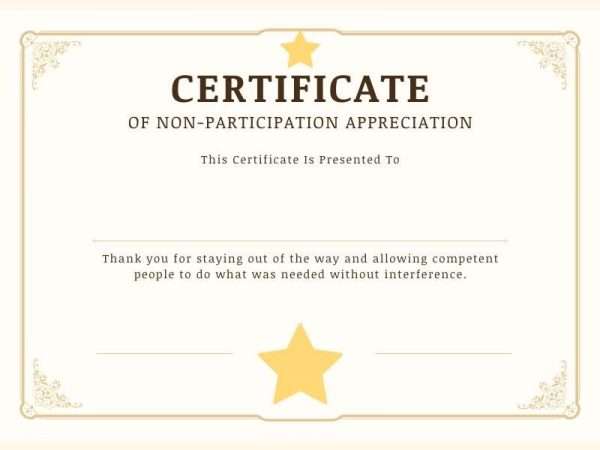 Free Funny Award Certificates | Advice, Revenge and Pranks by Revenge Guy
