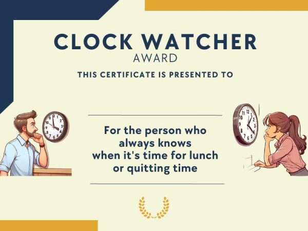 Free Funny Award Certificates | Advice, Revenge and Pranks by Revenge Guy