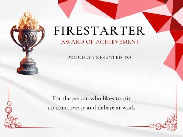 Free Funny Award Certificates | Advice, Revenge and Pranks by Revenge Guy