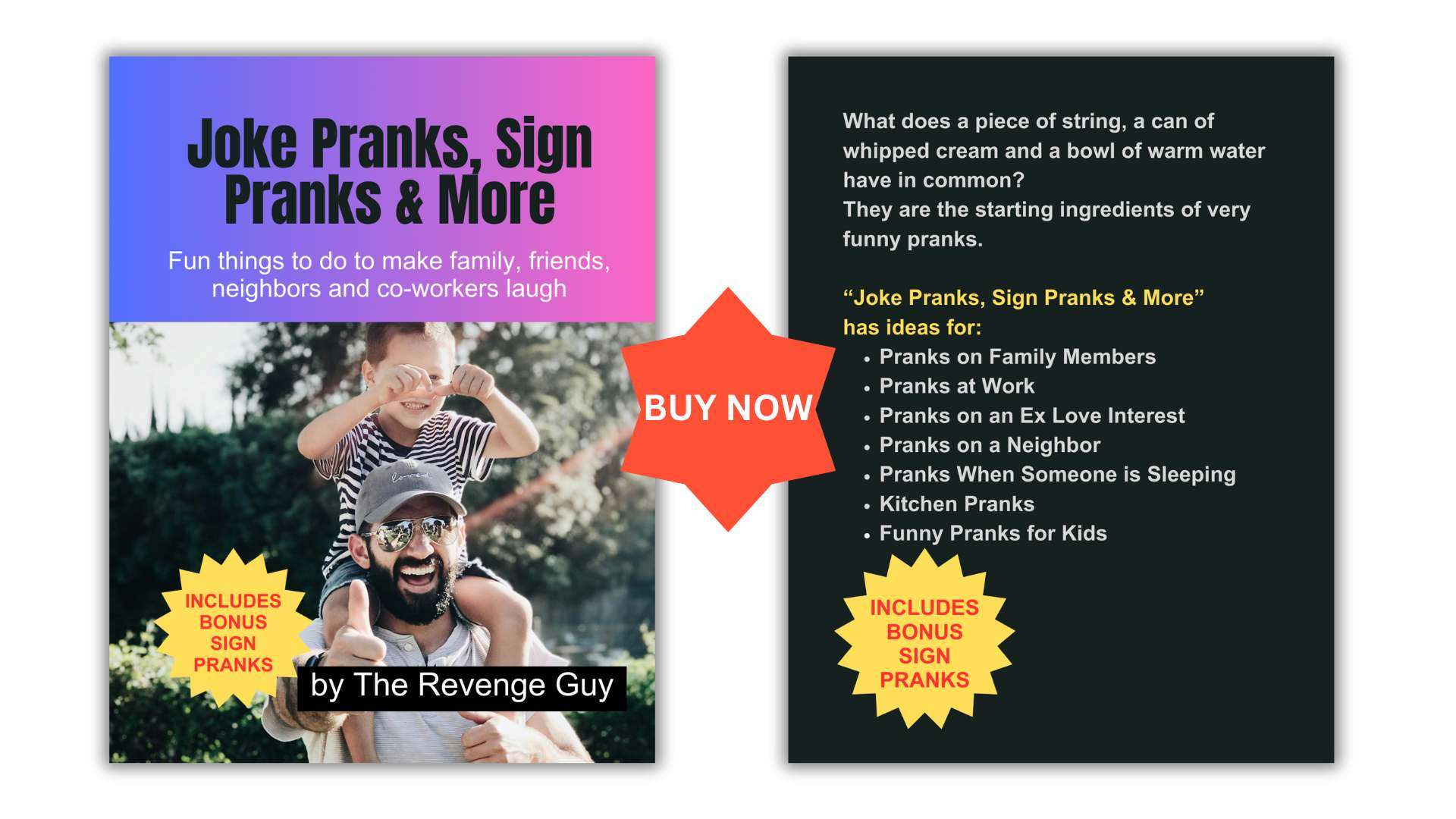 Joke Pranks, Sign Pranks and More | Prank Products by Revenge Guy